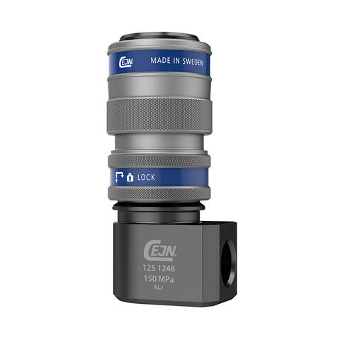 Corps de coupleur raccordement 90° CEJN série 125, 1/4'' BSPP femelle ...